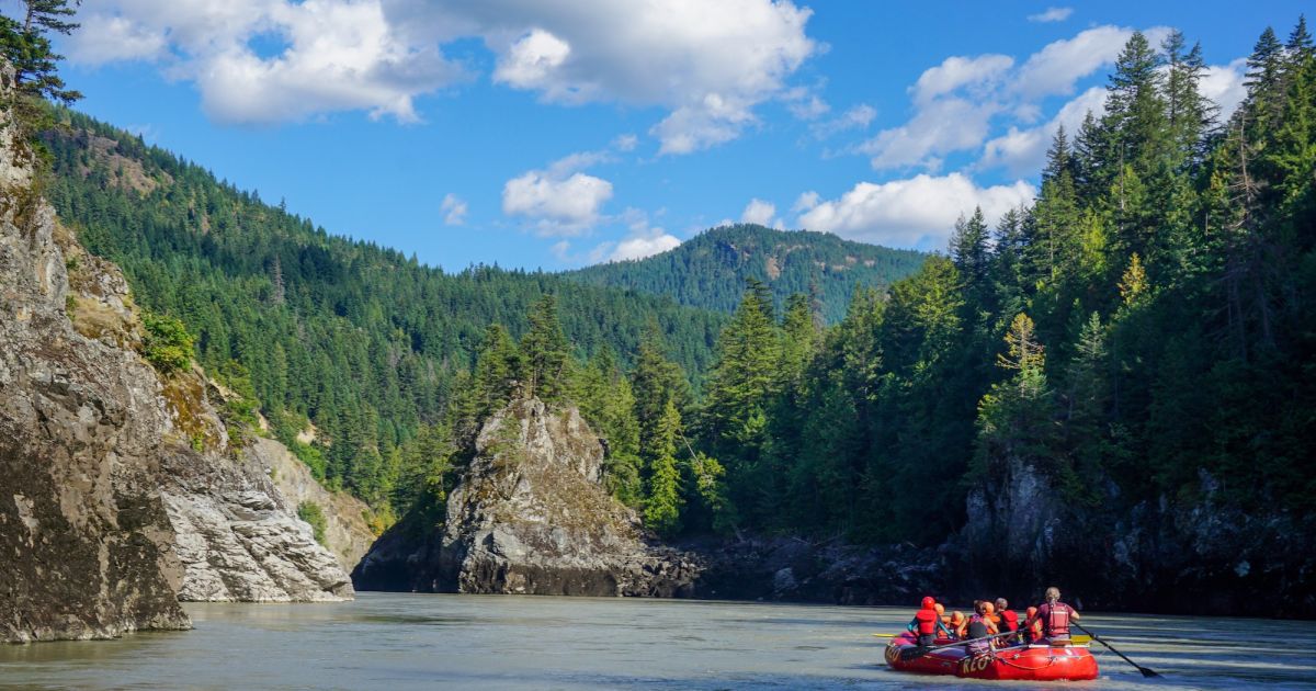 Family Friendly Float Trip on the Fraser River - BC, Canada
